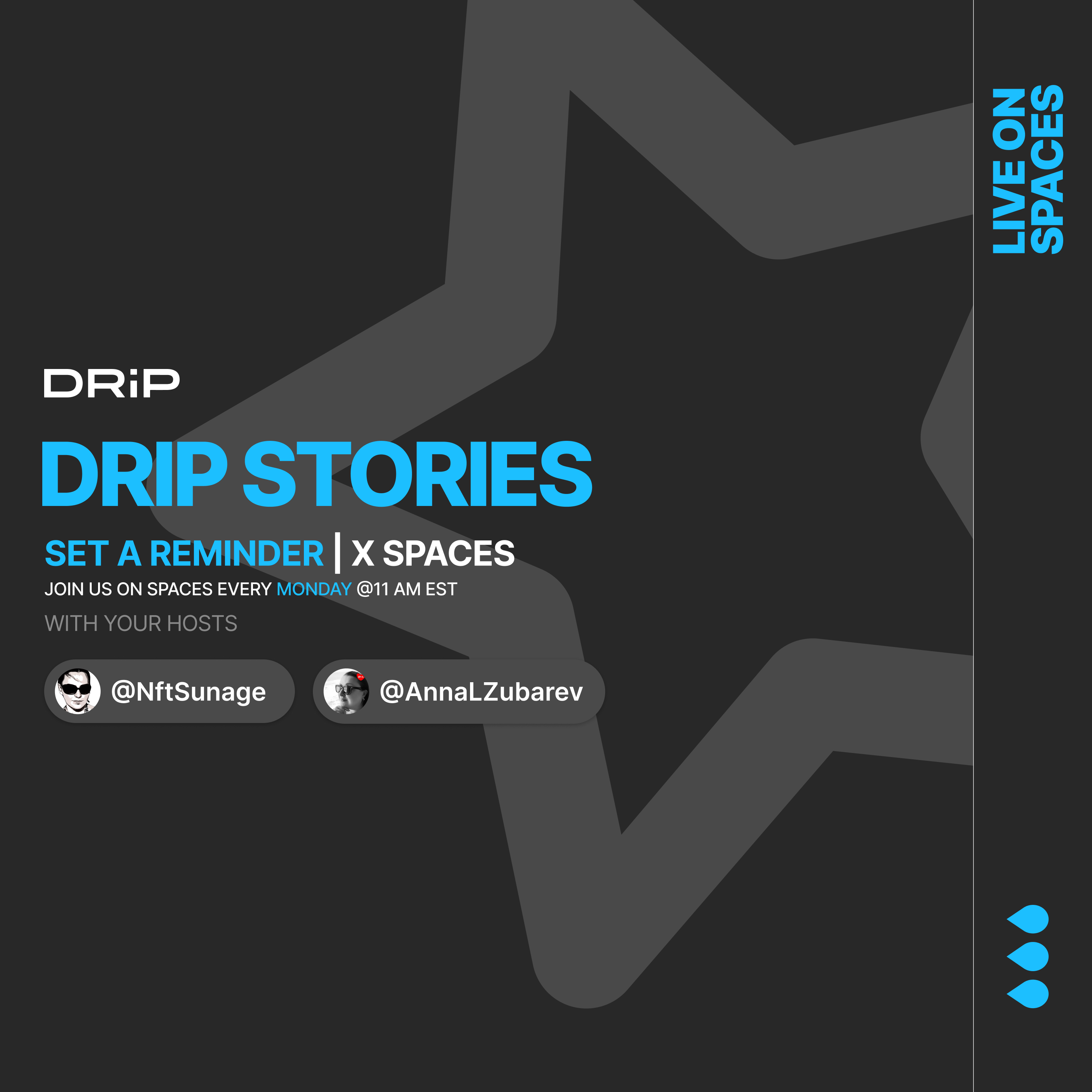 🎙️ Community Spaces Directory – DRiP